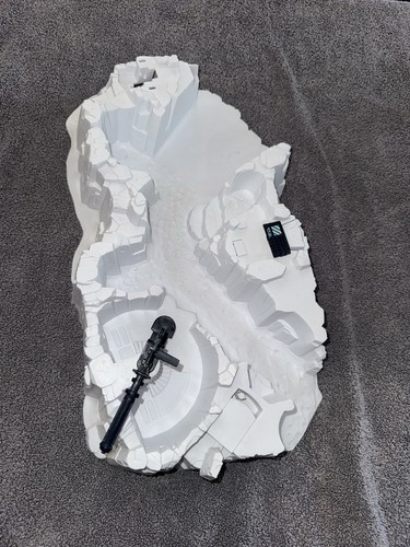 1980 Vintage Star Wars Hoth Imperial Attack Base INCOMPLETE Kenner Ice ...