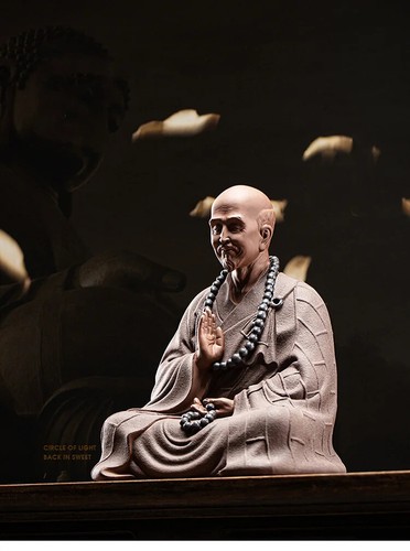 Chinese Buddhism Zen historical figure Master Hongyi statue Ceramic ...