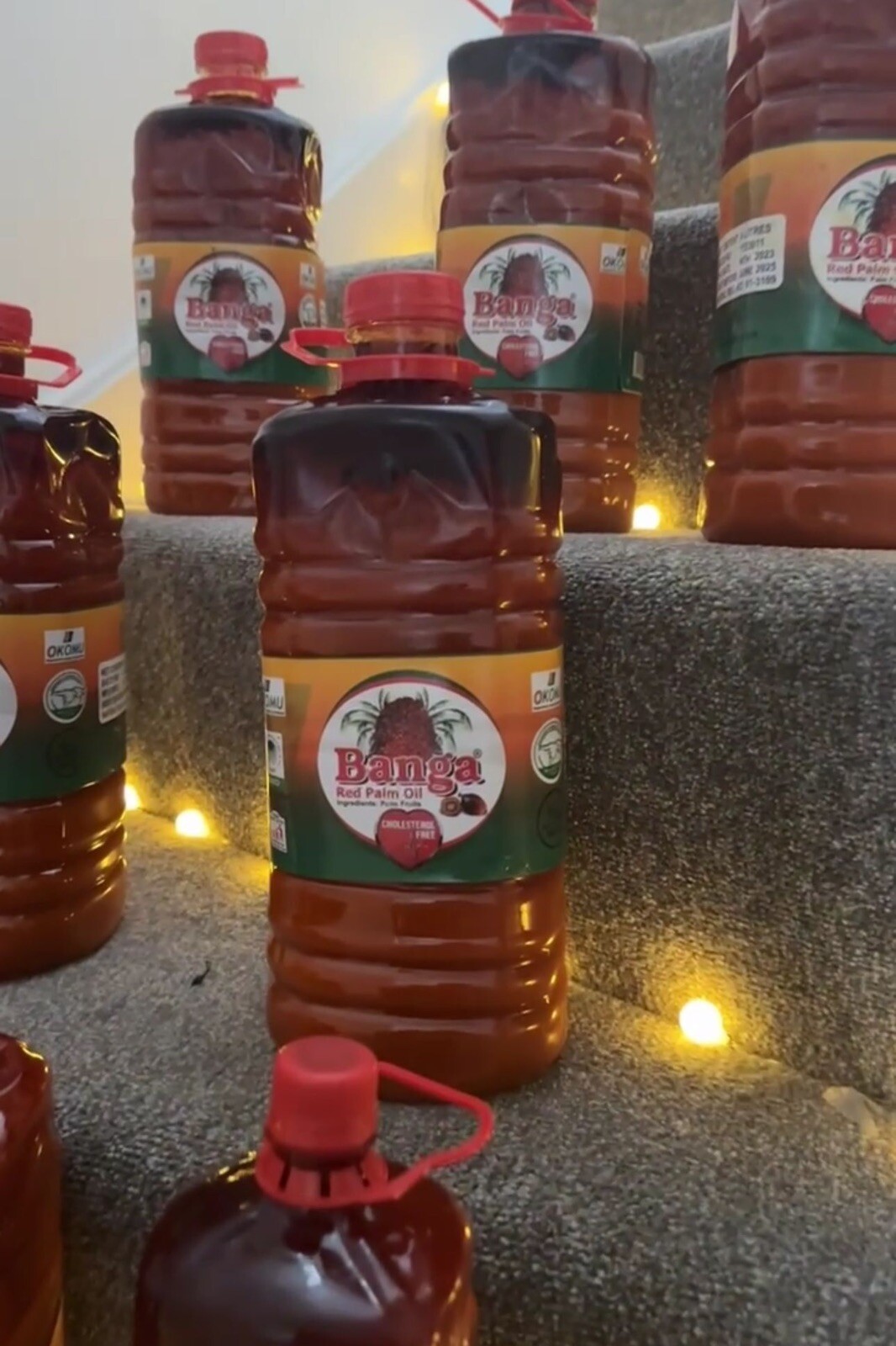 4litres Okomu Palm Oil | Banga Palm Oil | Red Palm Oil |Unadulterated ...