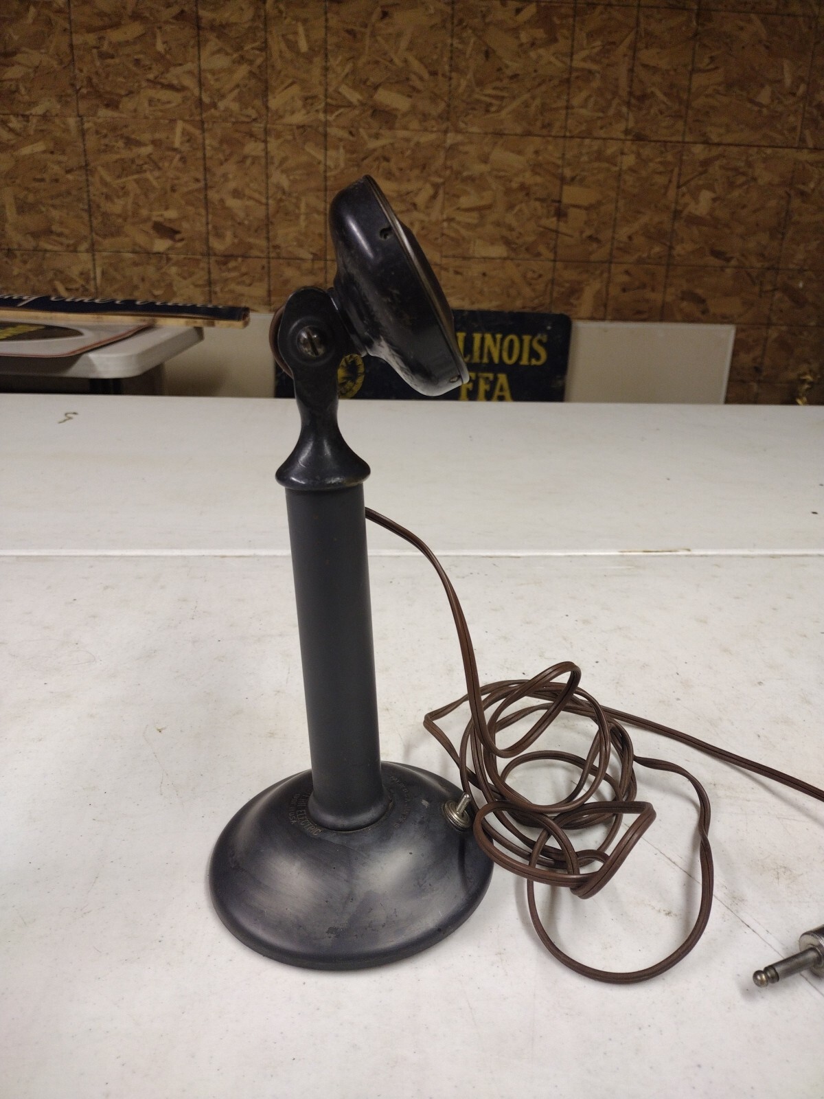 Antique Bell Telephone Co. Western Electric Switchboard Candlestick ...