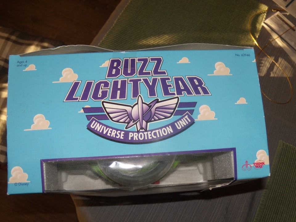 Buzz Lightyear Action Infinity Edition, Think Way Toys. NRFB. W/Space ...