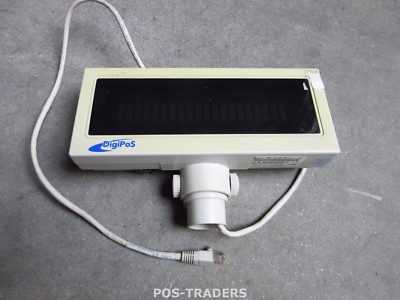 Digipos WD-202 E POS LED VFD Customer Display Unit White - Excludin ...