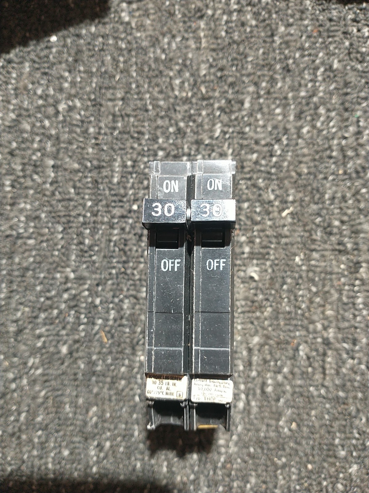 GE Q-Line 30 Amp 1 in. Double-Pole Circuit Breaker THQP230 | eBay