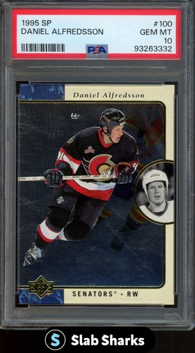 1995 SP DANIEL ALFREDSSON ROOKIE #100 PSA 10 | eBay