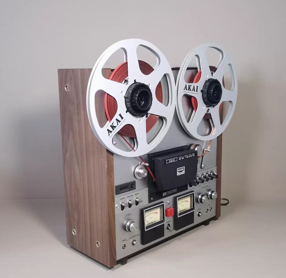 One Pair silver 10.5'' Aluminium tape reel for Akai Reel To Reel tape ...