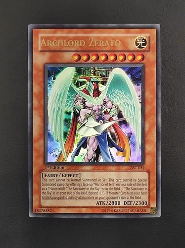 Yu-Gi-Oh! Archlord Zerato AST-034 1st Edition Ultra Rare English | eBay