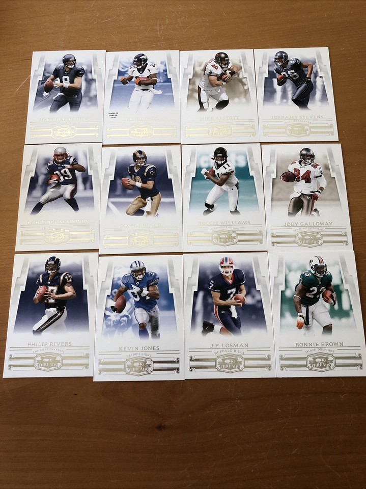 NFL Card Lot 2007 Leaf Limited And Threads - 28 Cards | eBay