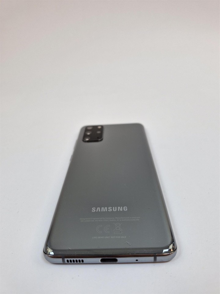 Samsung Galaxy S20+ 5G Duos SM-G986B 128GB 64MP Cosmic Grey Smartphone ...