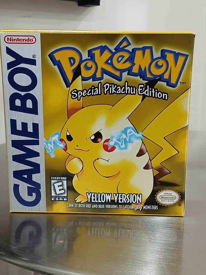 Pokemon Yellow Version Pikachu Nintendo Gameboy CiB Manual Box GB GBA ...