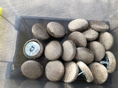 Upholstery Button Covering Service 10 Buttons using your own bespoke ...