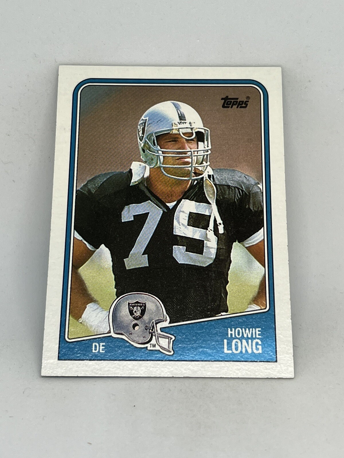 1988 Topps Howie Long #333 Los Angeles Raiders sku 569 | eBay