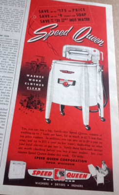 Wringer Washer Speed Queen Replying To @Crystal 𖣂𖣂