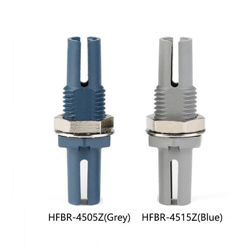 Fibre Connector HFBR-4505Z Gray HFBR-4515Z Blue Adapter (Bulkhead ...