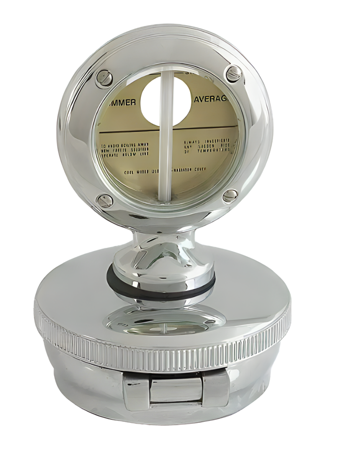 Ford Boyce Model A Junior Motometer w/ Locking Cap Plain Rim Logo 1930 ...