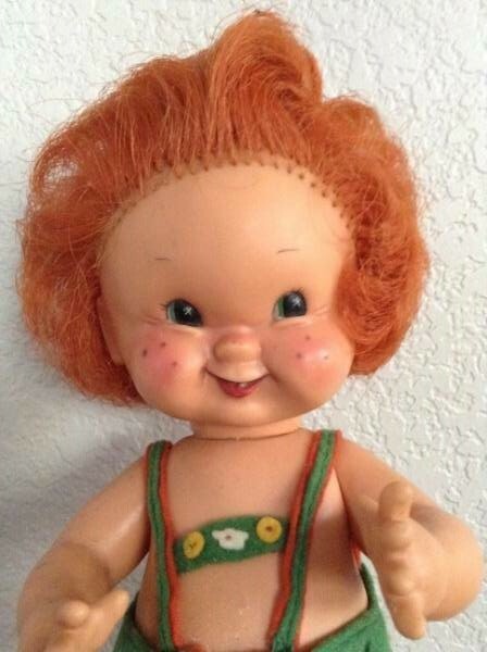 Vintage 1957 German Goebel Charlot Red Haired Boy Doll 10" | eBay