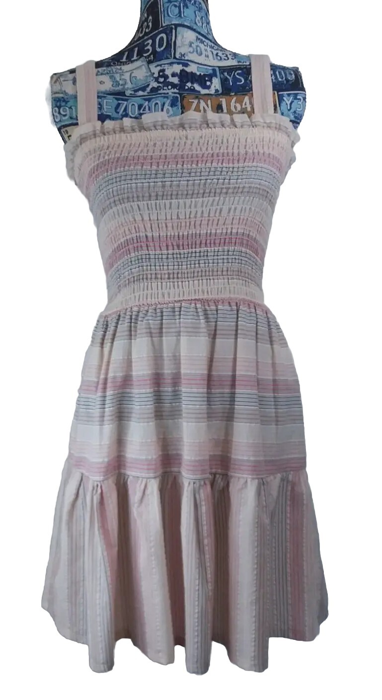 Pastel Striped Mini Sundress By Speechless Juniors Si… - Gem