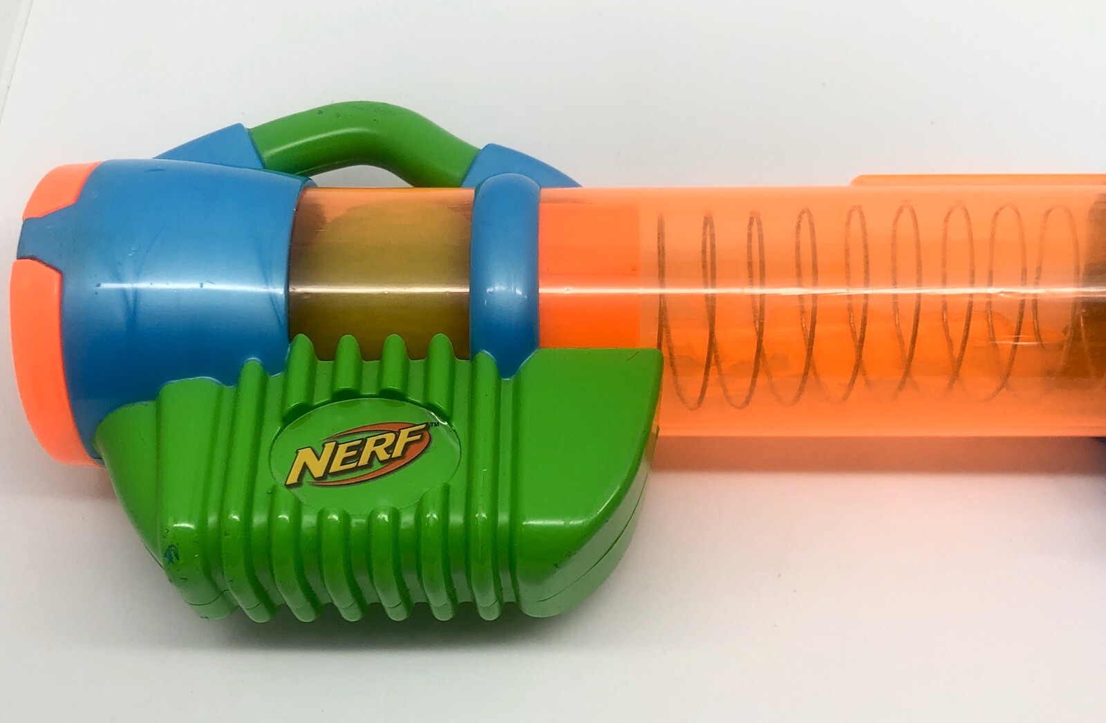 Nerf Reactor Atom Blasters Foam Ball Launcher Hasbro w 2 Balls Vintage ...