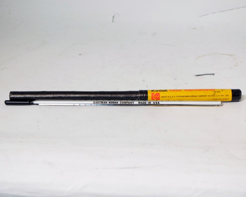 Kodak Color Thermometer Fahrenheit F Scale Only Darkroom Chemical ...