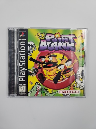 Point Blank PS1 Sony PlayStation 1 CIB Complete Black Label ...