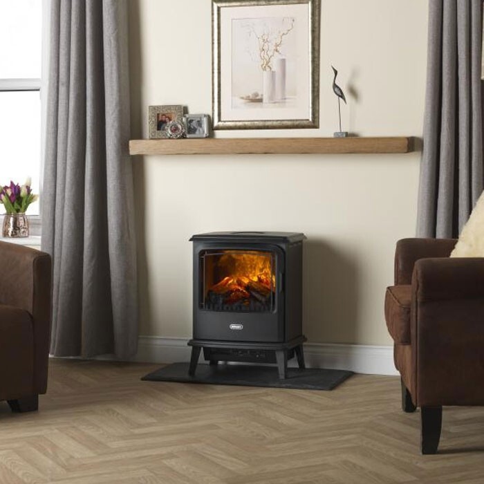 Dimplex BYP20 Opti-Myst Bayport Freestanding Electric Wood Effect Stove - Black | eBay UK