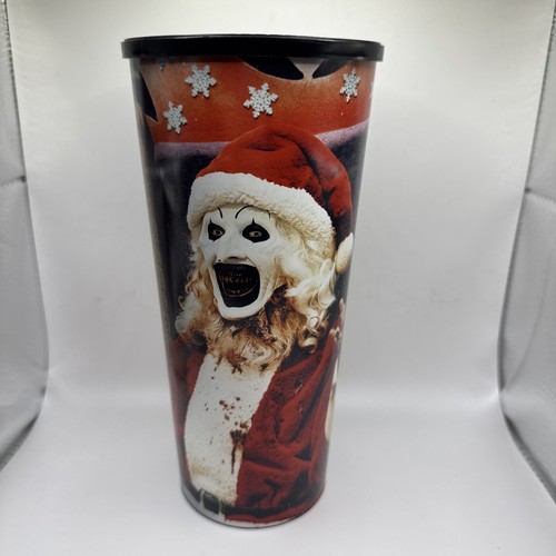 Terrifier 3 Cup Art The Clown Regal Exclusive New w Lid Unused | eBay