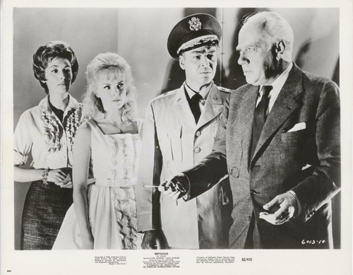 "REPTILICUS"-ORIGINAL PHOTO-SCI-FI/HORROR-ANN SMYRNER-CAST-#10-DANISH-W ...