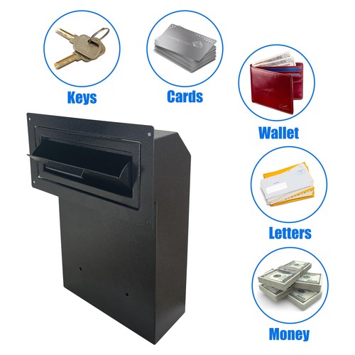 Door Drop Box, Mail Slots for Mail, Rent, Deposit, and Night Key ...
