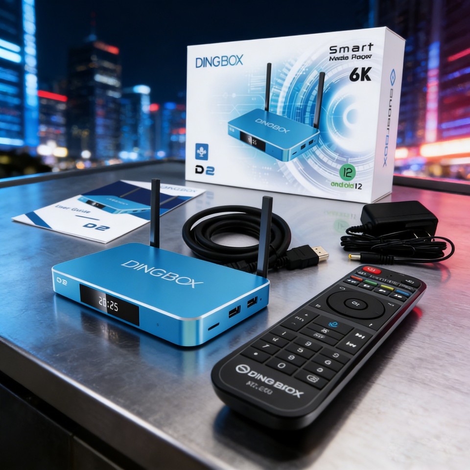 2026 Dingbox D2 6K TV Box 24/7 Extended Warranty - Same Day Shipping ...