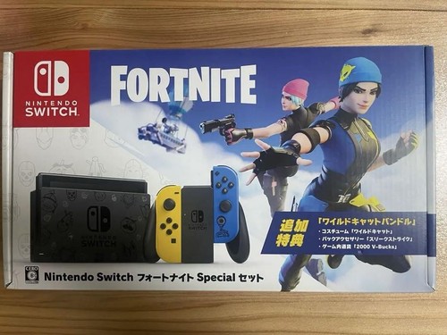 NINTENDO Switch Fortnite Special Set Wildcat Bundle CODE INCLUDED | eBay