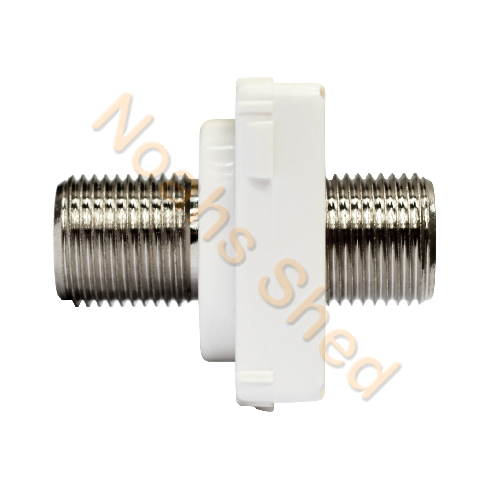 F Type Barrel Clipsal Style FTA SAT TV Antenna Foxtel Wallplate Insert ...