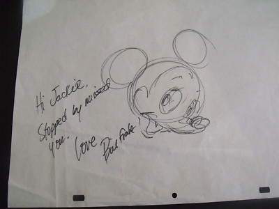 Original Bill Frake Drawing of Mickey Mouse | eBay