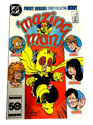MAZING MAN #1 DC COMICS 1986 | eBay