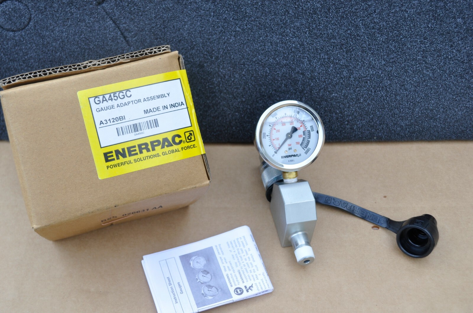 Enerpac GA45GC Gauge Adaptor Assembly for sale online | eBay