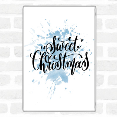 Christmas Sweet Xmas Inspirational Quote Jumbo Fridge Magnet | eBay