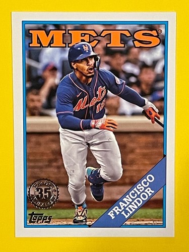 FRANCISCO LINDOR 2023 Topps Series One '88 Topps #T88-36 Mets | eBay