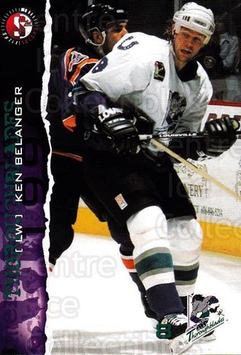1996-97 Kentucky Thoroughblades #1 Ken Belanger | eBay