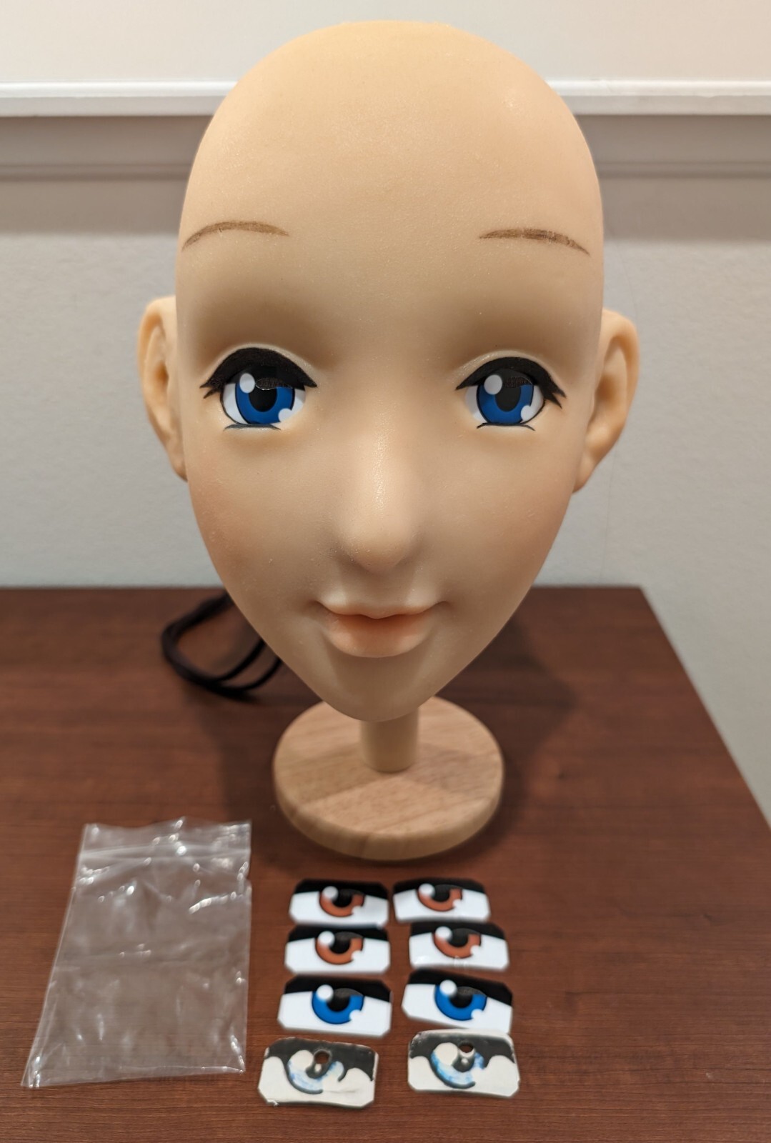 Natori anime-style female silicone mask - Gem