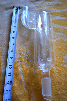 LAB GLASS INC 29/42 Cold Trap Dry Ice Dewar Type Condenser Vertical ...