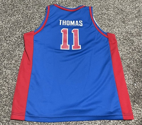 Promotion Reversible Detroit Pistons #11 THOMAS #1 BILLUPS Adult Large ...