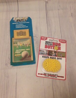 "Improve your golf putting game" with Smart Putt & Insect Repelling Bug ...