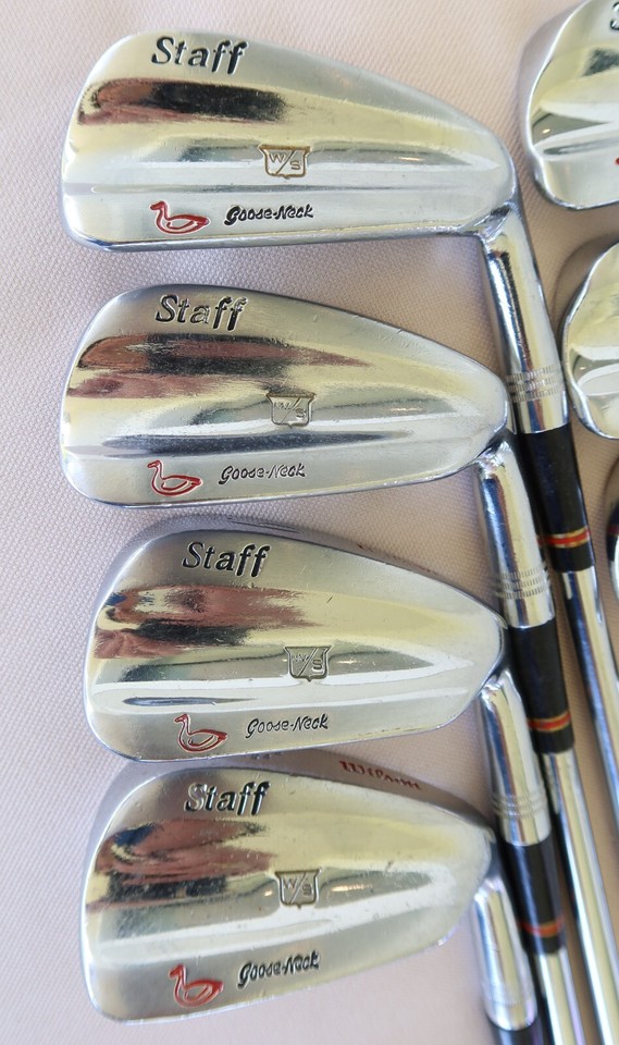 Wilson Staff Goose-Neck Iron Set 3-PW / Regular Flex Steel / RH | eBay