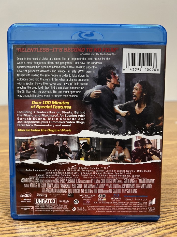 The Raid 2-Movie Blu-Ray Collection - The Raid: Redemption & The Raid 2 ...