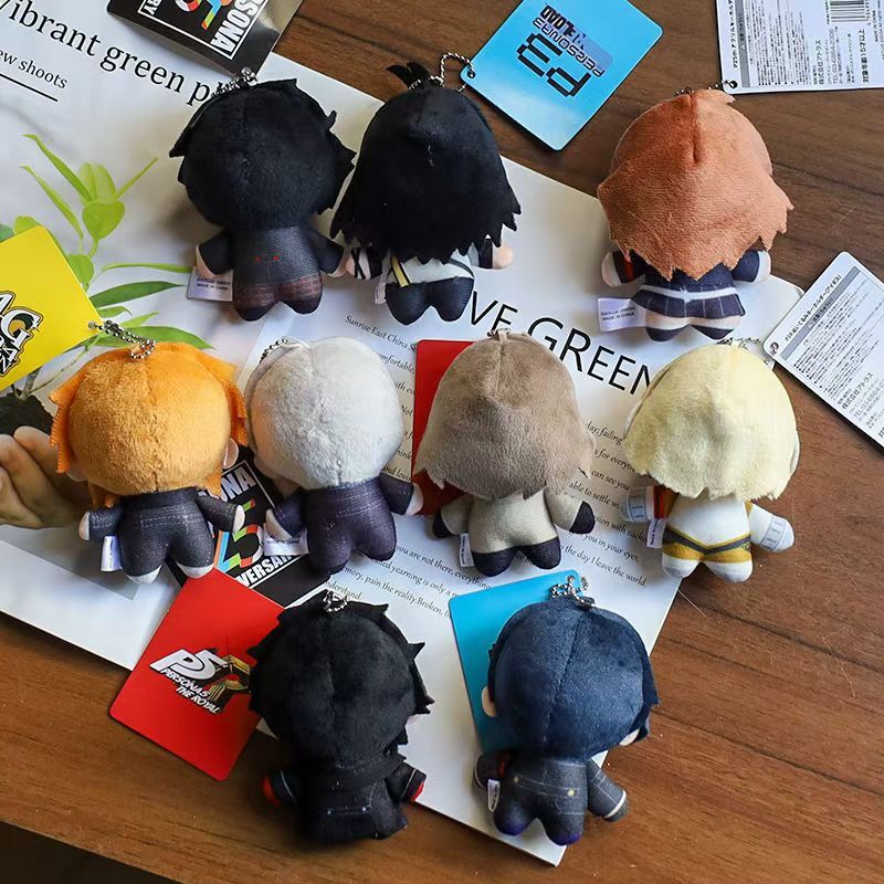 Anime Amamiya Ren Joker Doll Keychain Persona 5 Aegis Plush Toys ...
