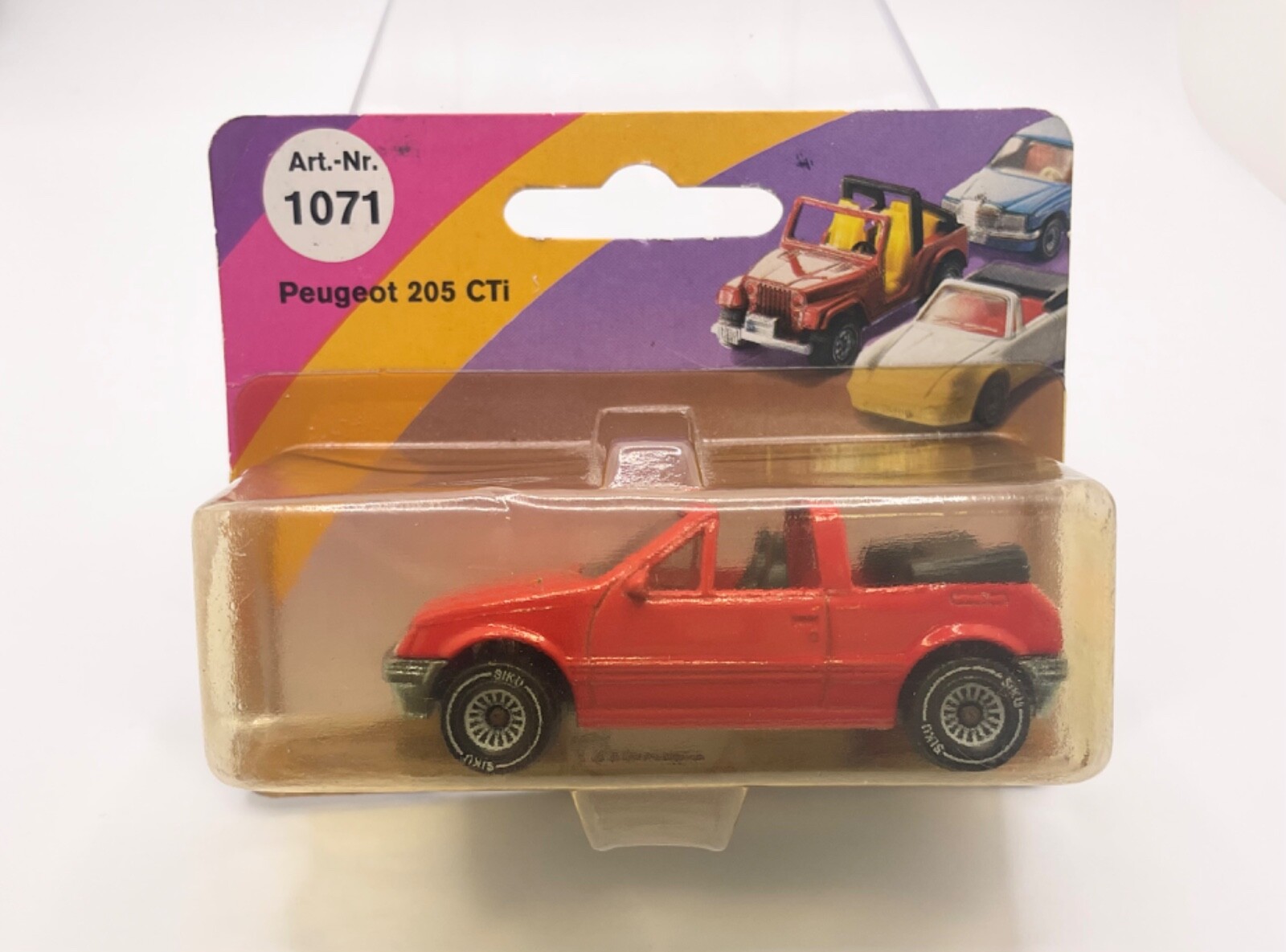 Siku 1071 ,,Peugeot 205 CTI,, rot ,,Neu in OVP,, Siku Super 1:55 | eBay.de