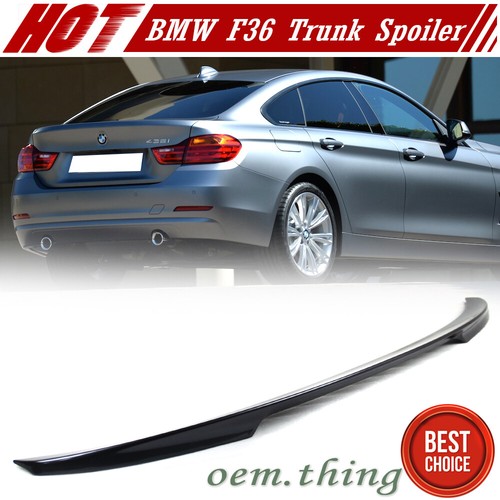 14-20 Fit FOR BMW 4-Series F36 Gran Coupe Trunk Spoiler P Type Painted ...
