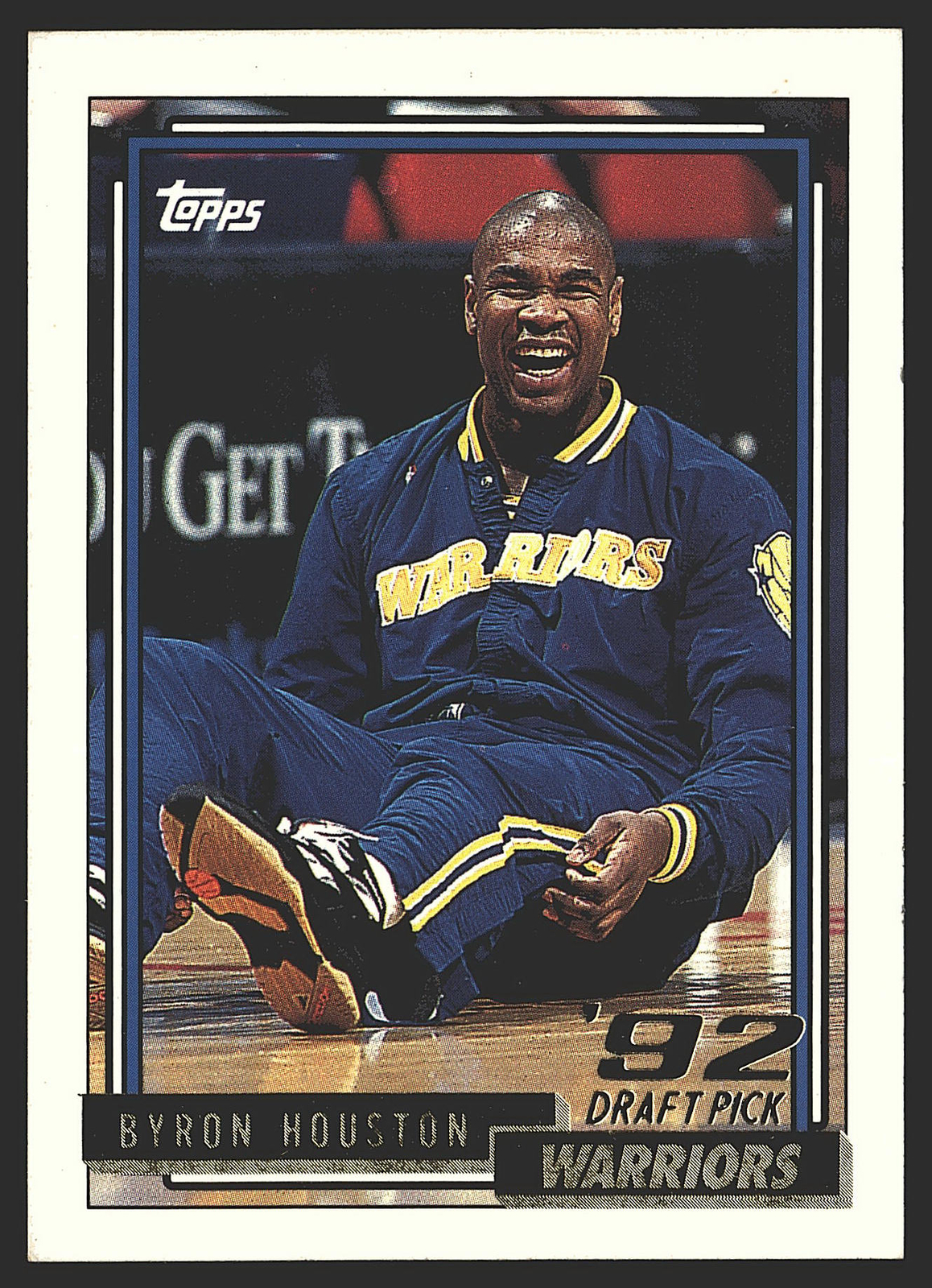 1992-93 Topps #338 Byron Houston Gold | eBay