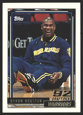 1992-93 Topps #338 Byron Houston Gold | eBay