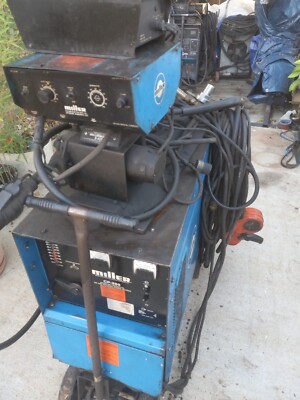 MILLER CP-300 WELDER, WIRE FEEDER R-115, SPOOL GUN, GAUGES | eBay