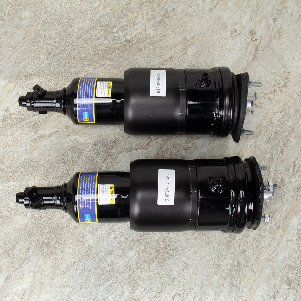 48020/10-50210 Front Pair Air Suspension Shock Struts For Lexus AWD ...