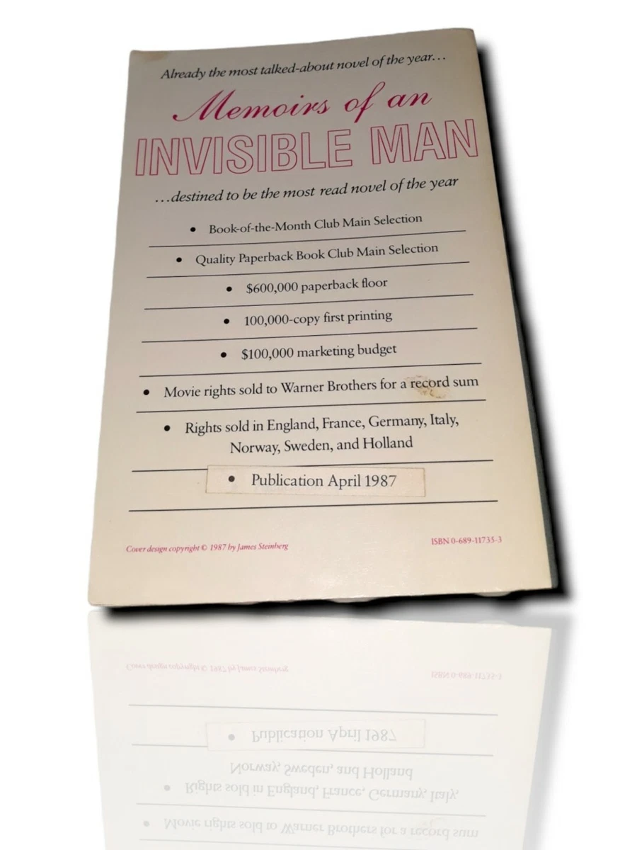 Memoirs Of An Invisible Man Book